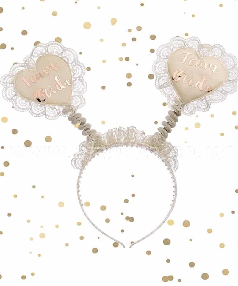 Team Bride – Lace Head Band – Creative Glams