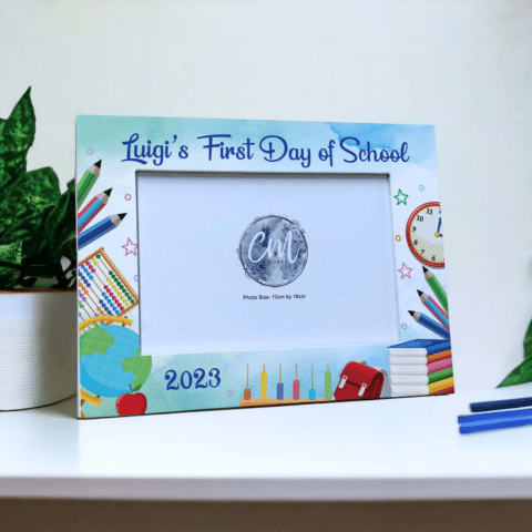 First Day At School – Photo Frame – Creative Glams