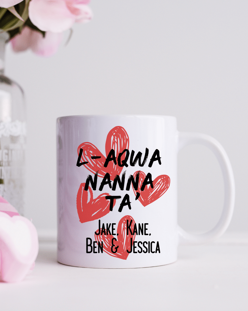 L-Aqwa Nanna – Personalised Mug – Creative Glams