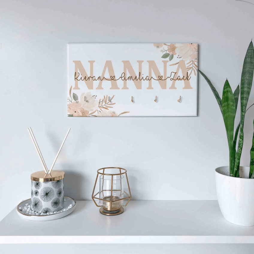 Nanna Personalised Key Holder – Creative Glams